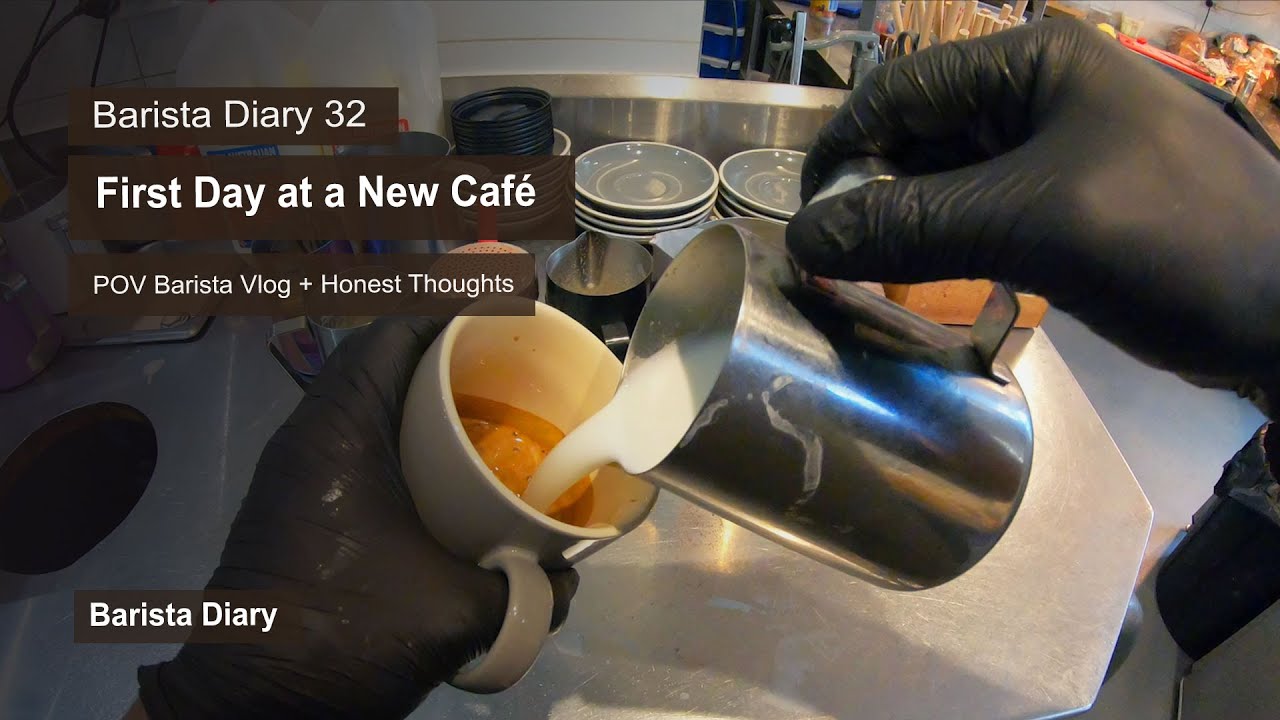 Barista diary 32 | First Day at a New Café ☕ | POV Barista Vlog ...