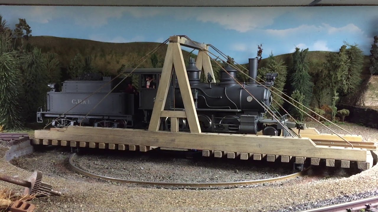 Turning the power at John McBride's Indoor G-Scale Layout - October 5 ...