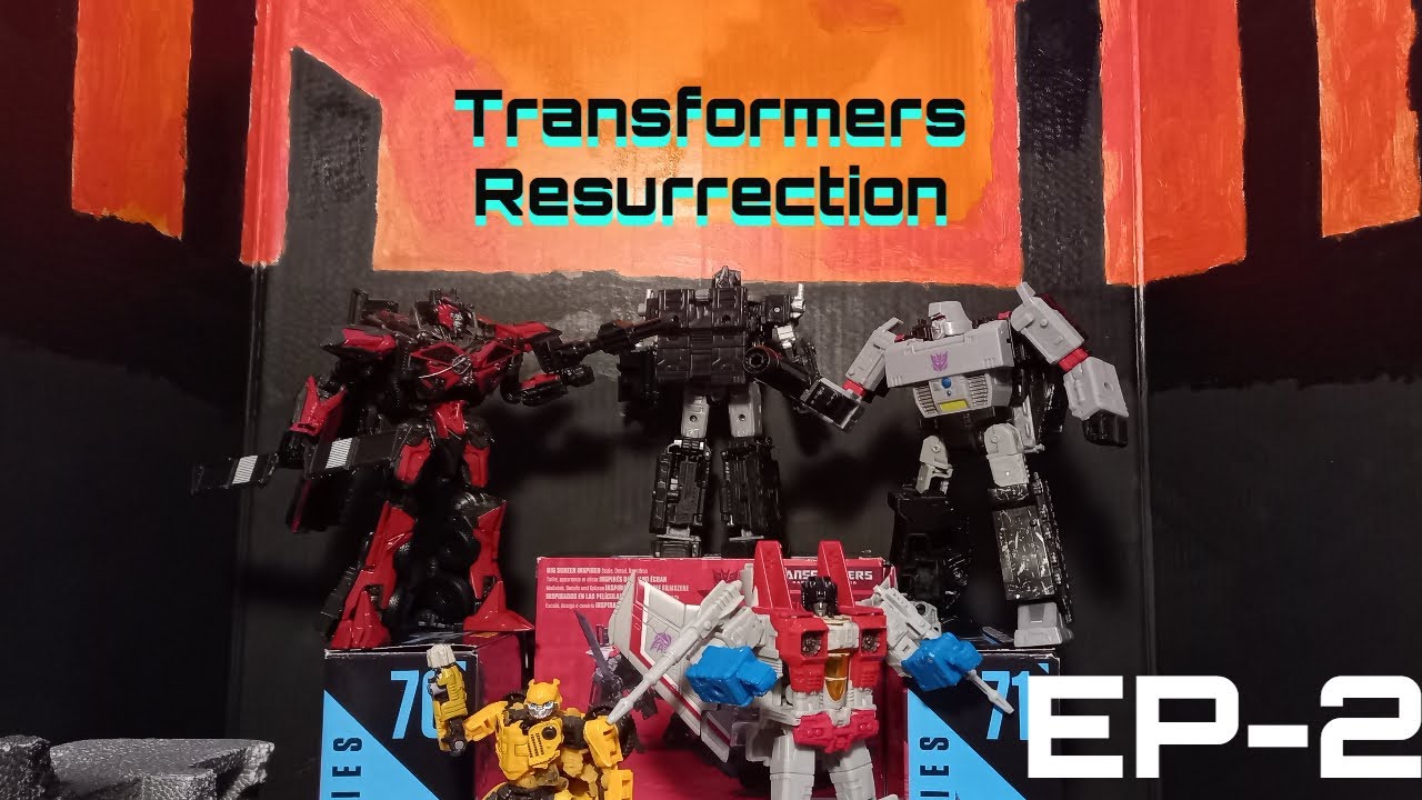 Transformers Resurrection EP2 | Arrival | Transformers Stop Motion ...