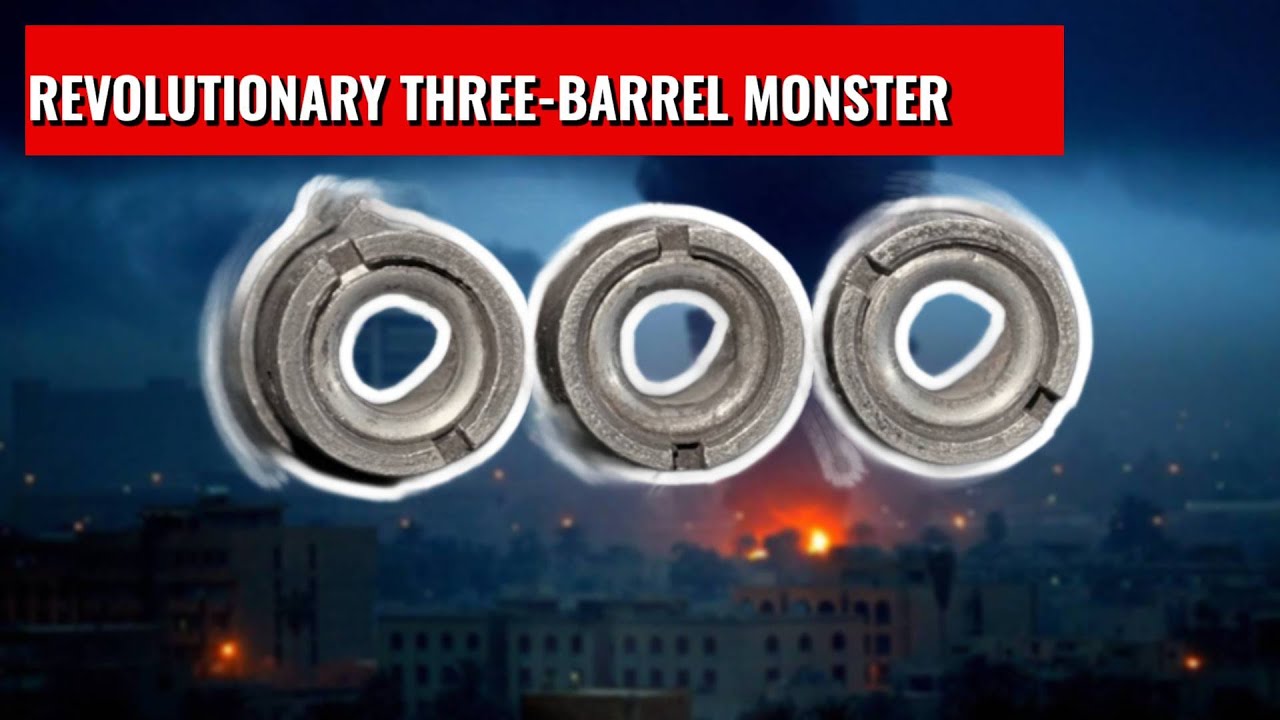 TKB-059: The Revolutionary Three-Barrel Assault Rifle - YouTube