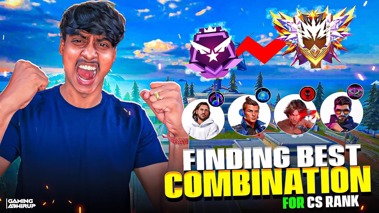 CS Rank Best Character Combination | Best Character Combination For ...