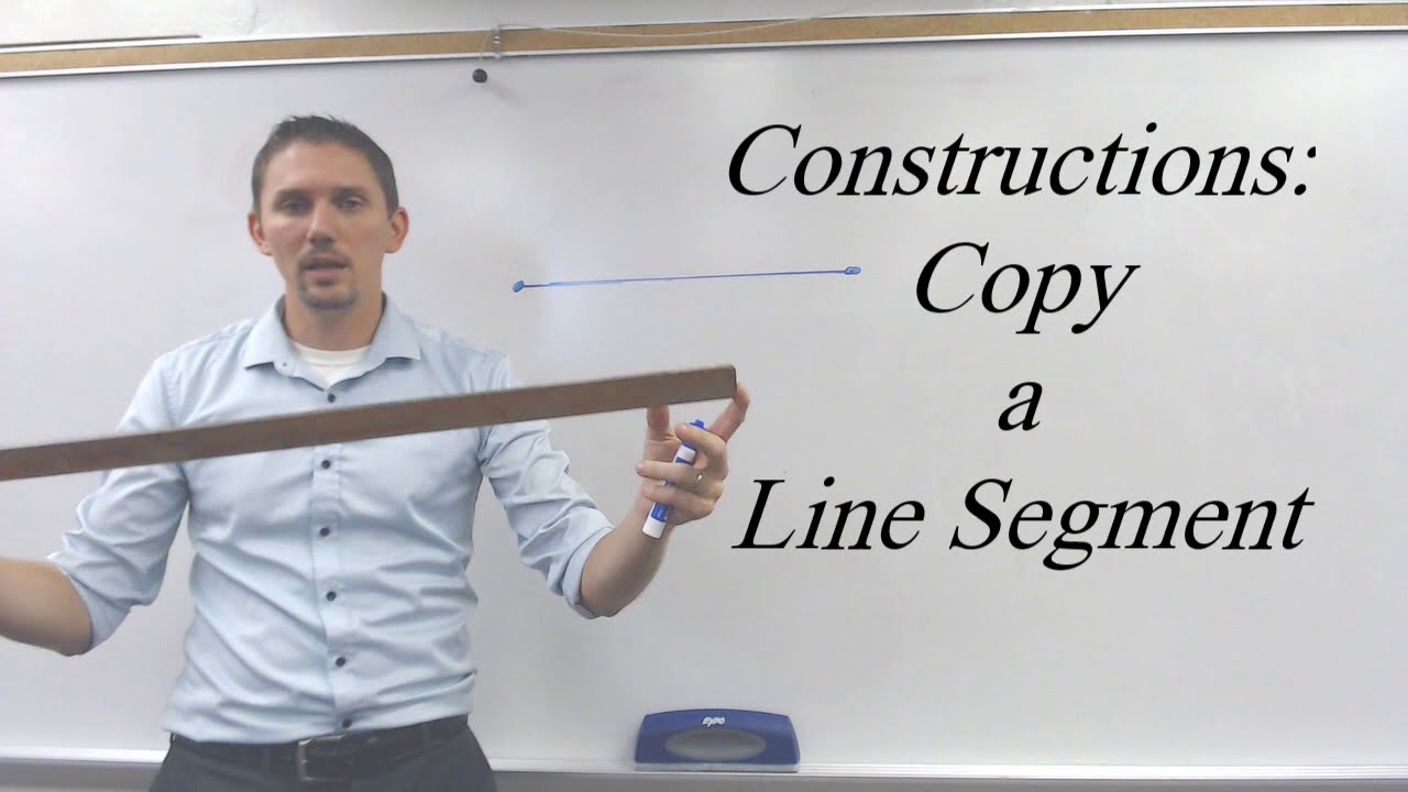 Constructions Copy A Line Segment YouTube constructions-copy-a-line-segment-youtube