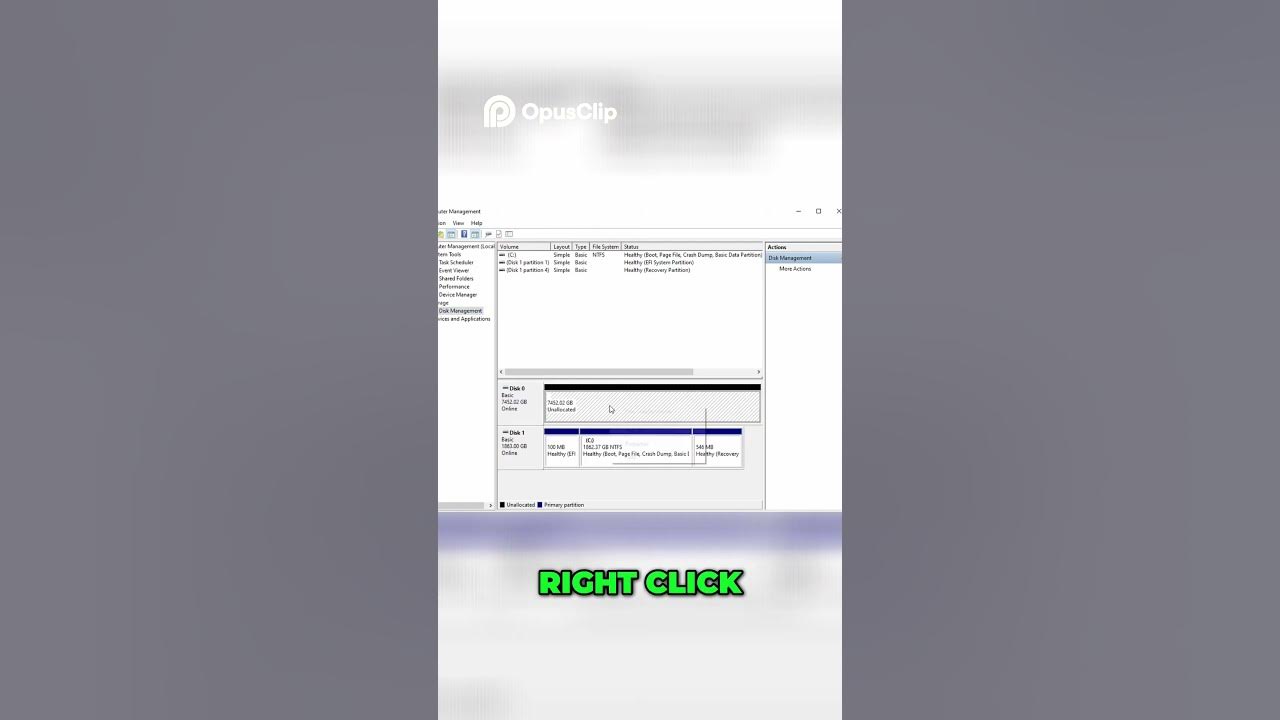 🖥️ Mastering Disk Management: Create Your New Volume Easily 🚀 - YouTube