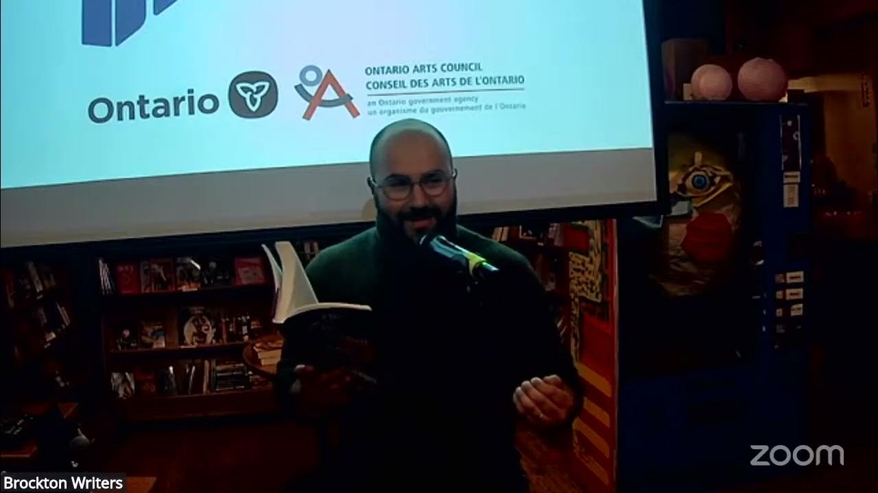 Ben Berman Ghan reads from literary speculative fiction THE YEARS SHALL RUN LIKE RABBITS - YouTube