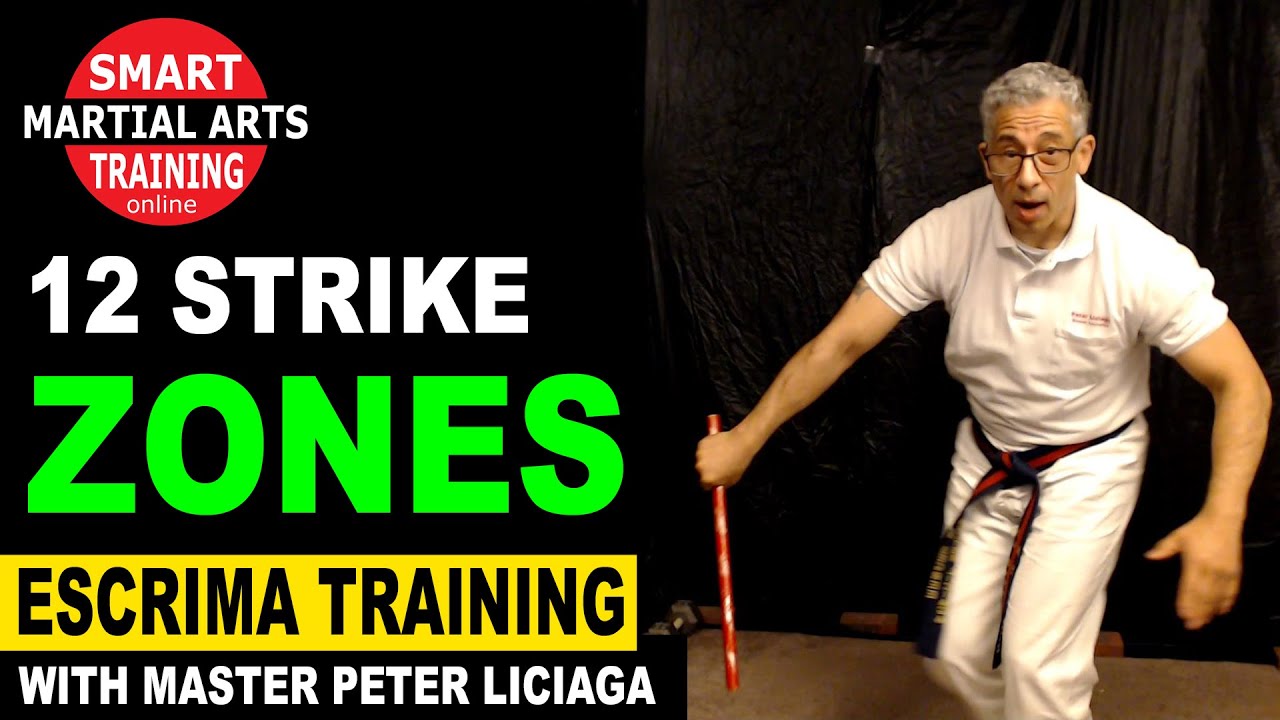 Escrima Stick Training - 12 Strike Zones - Peter Liciaga - YouTube
