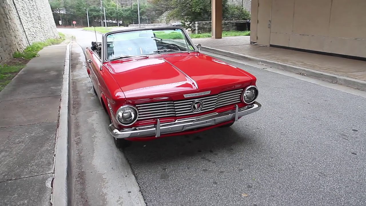1964 Plymouth Valiant convertible for sale - YouTube