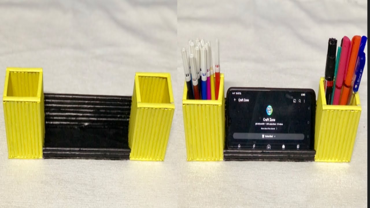 DIY Desktop Organaizer With Waste Paper Pen Holder Organaizer Paper diy-desktop-organaizer-with-waste-paper-pen-holder-organaizer-paper