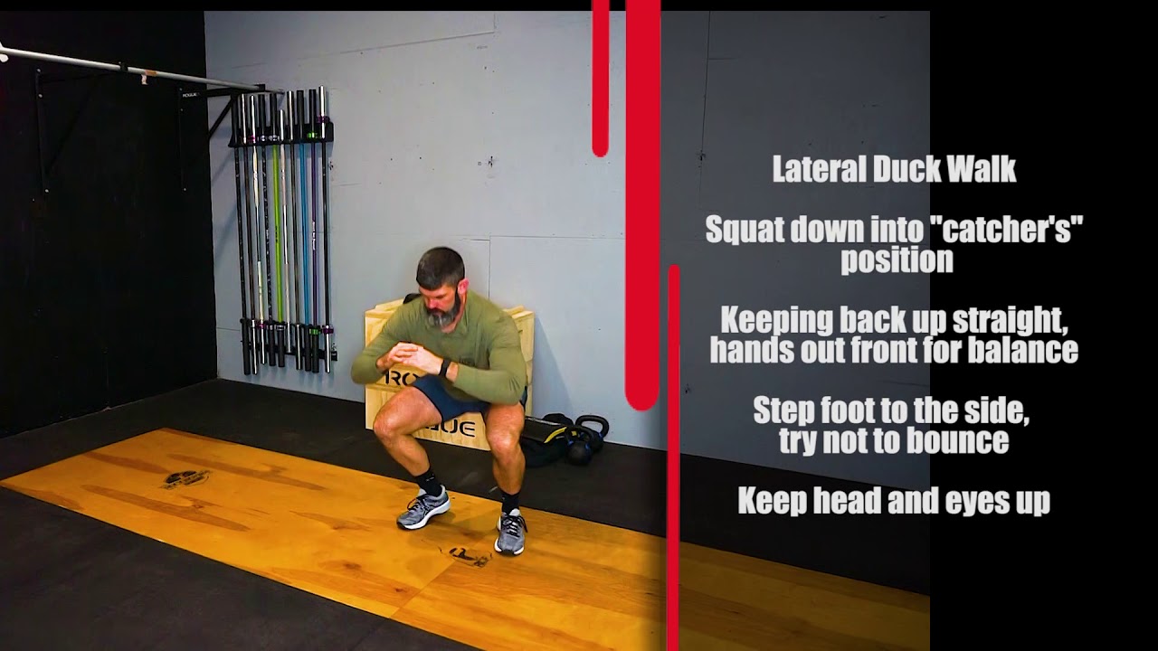 Lateral Duck Walk - YouTube