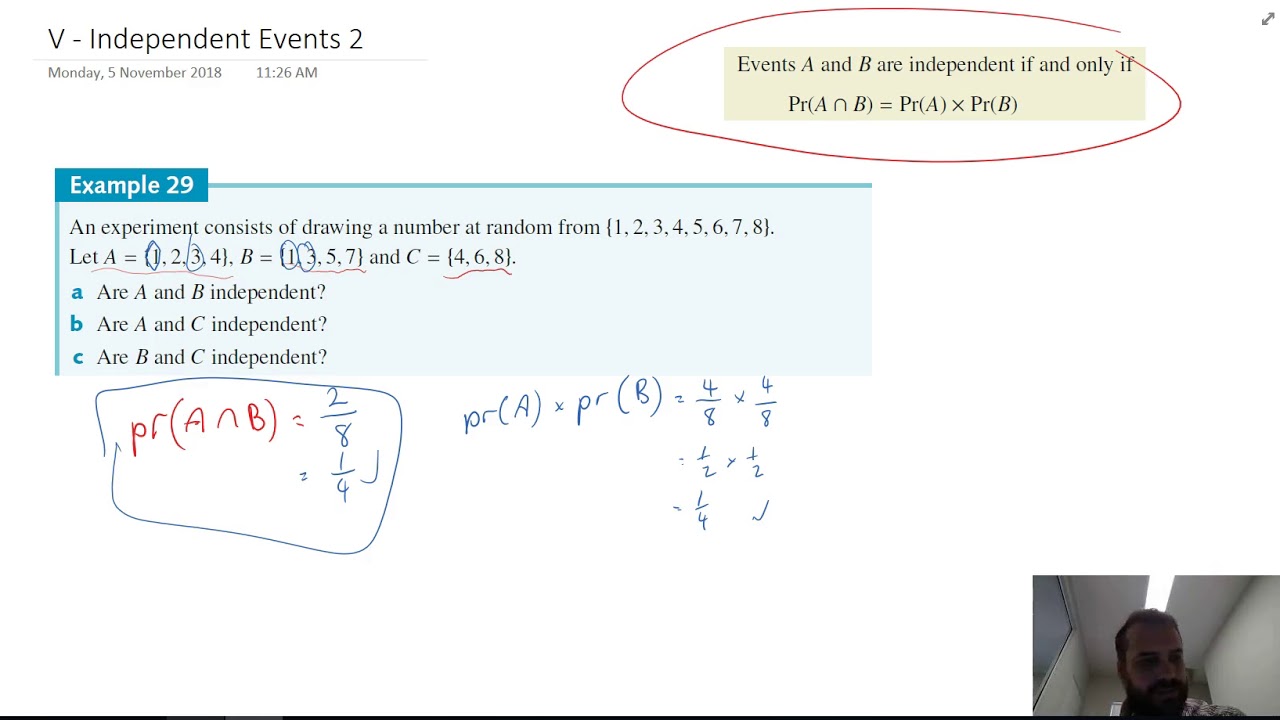 Independent events 2 - YouTube