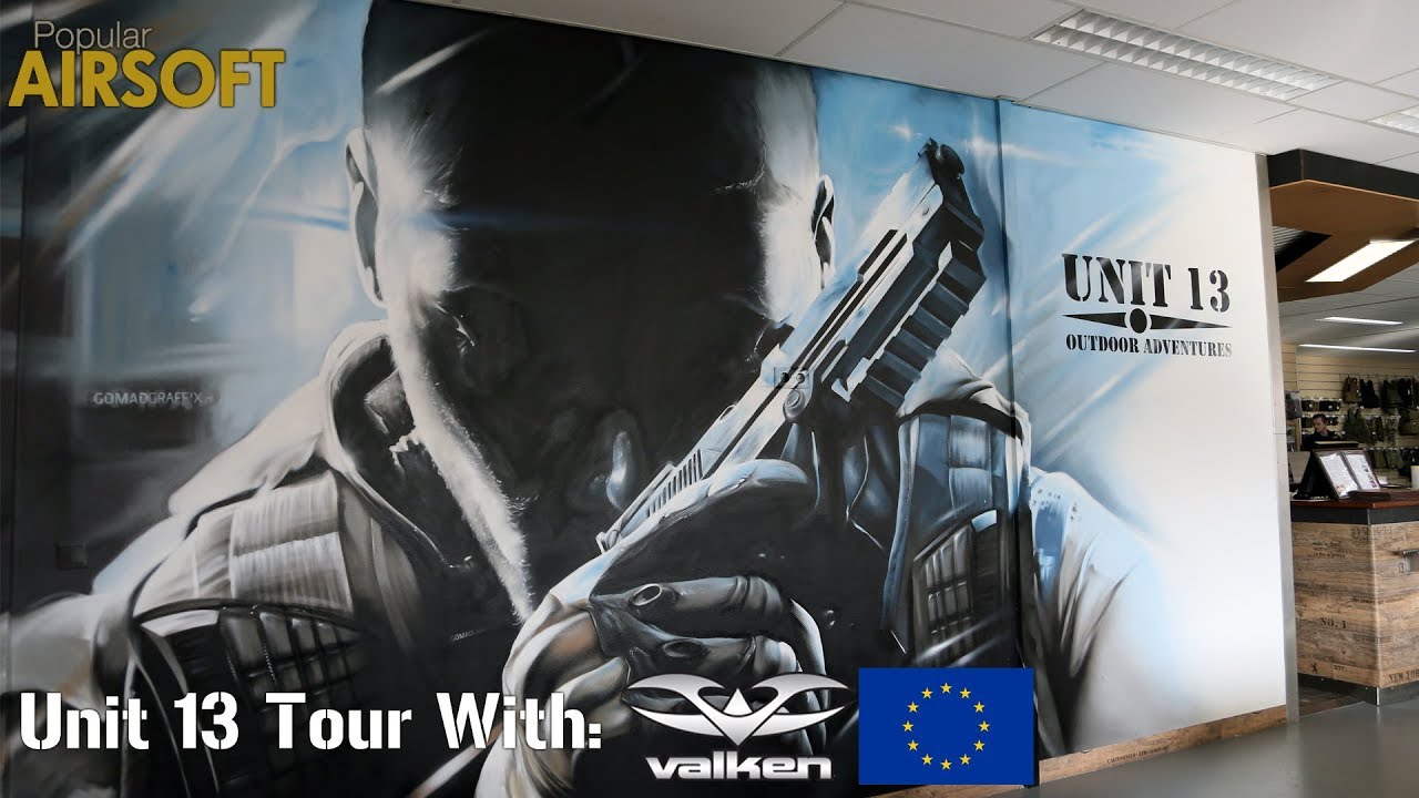 Unit 13 Airsoft Store & CQB Facility Quick Tour - YouTube