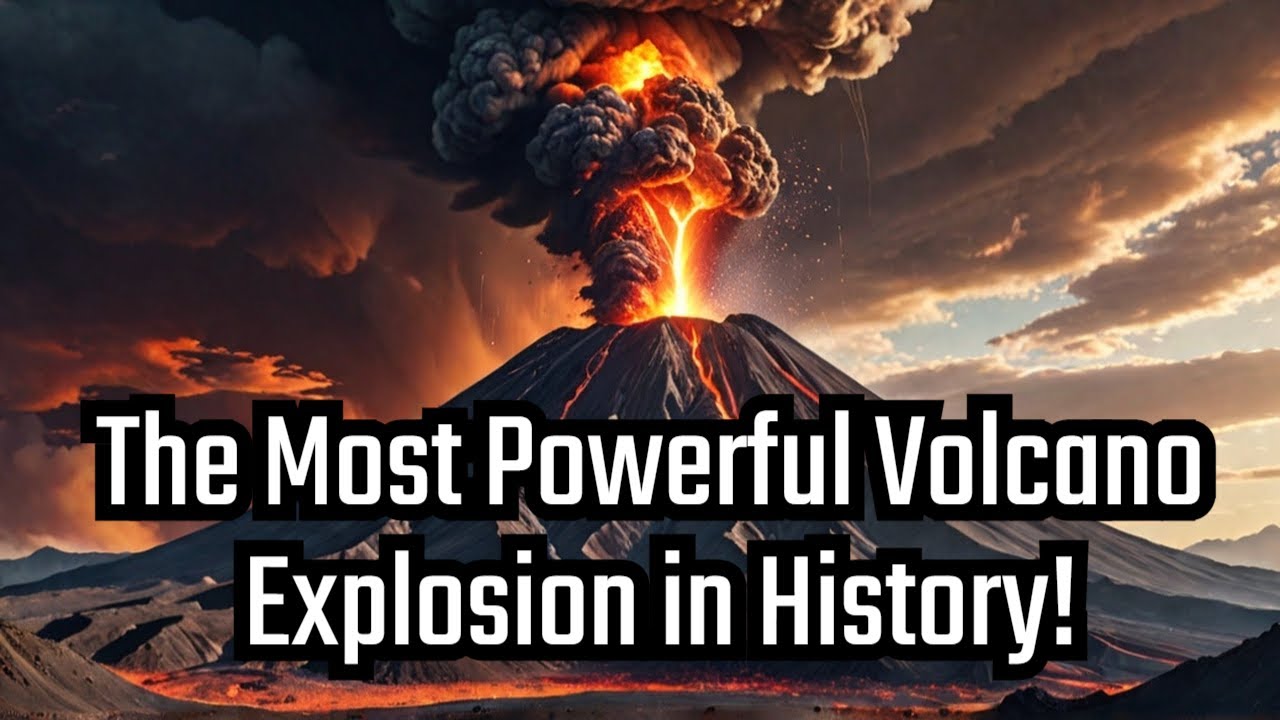 The Loudest Volcano Eruption in History! 🌋 Earth-Shaking Sound Recorded ...