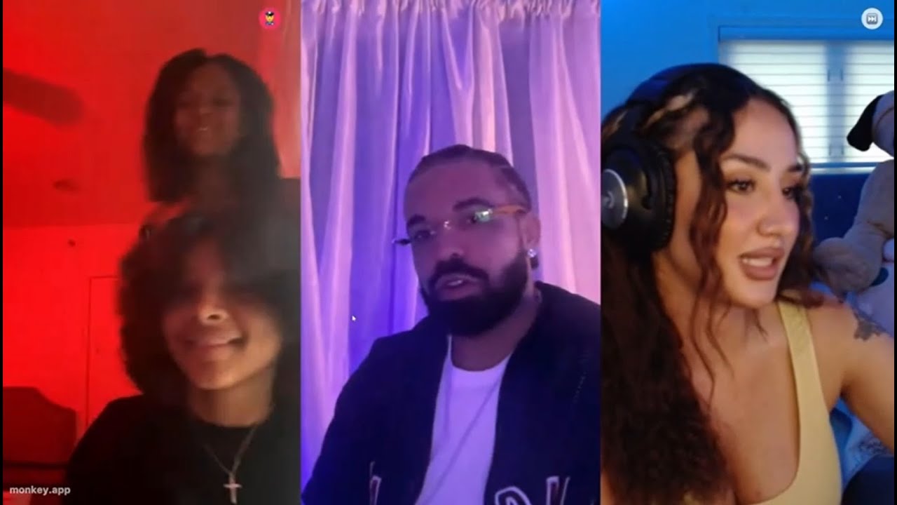 FULL VIDEO OF DRAKE WITH SNOH ON THE MONKEY APP WITH YOUNG BOYS & GIRLS ...