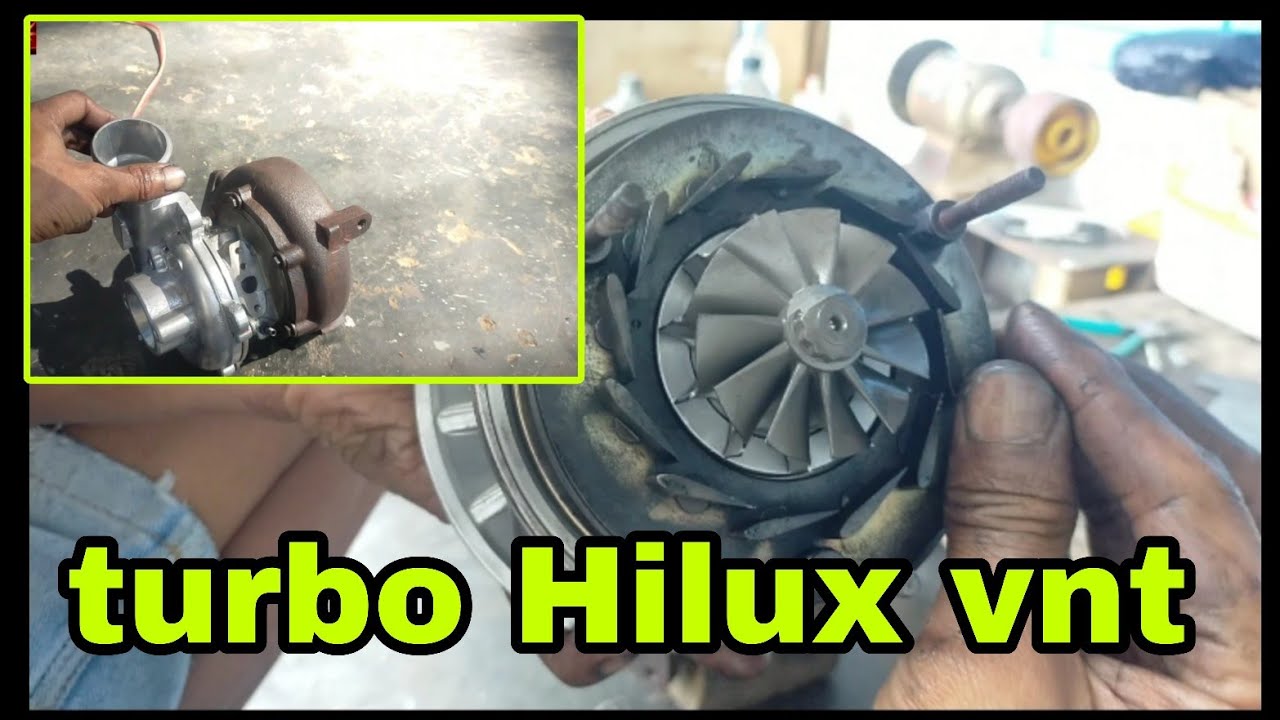 turbo vnt Hilux - YouTube