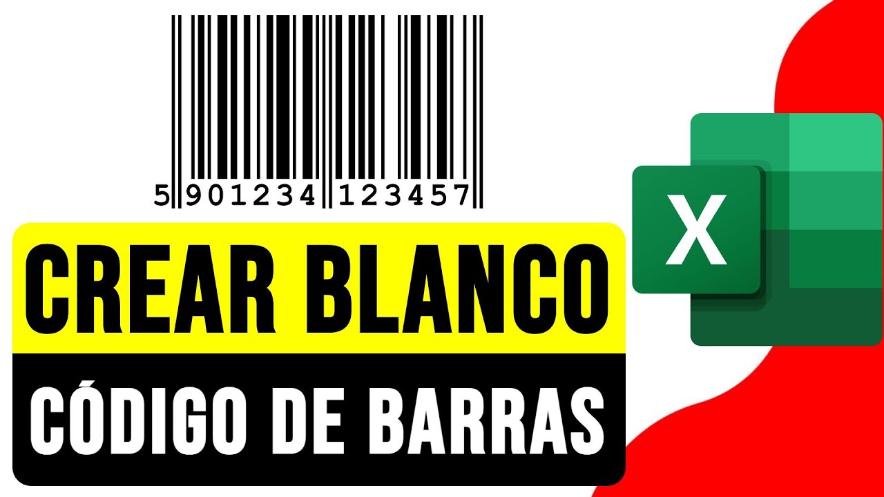 Cómo CREAR CÓDIGO de BARRAS en EXCEL 2025 | Generar e Imprimir Códigos ...