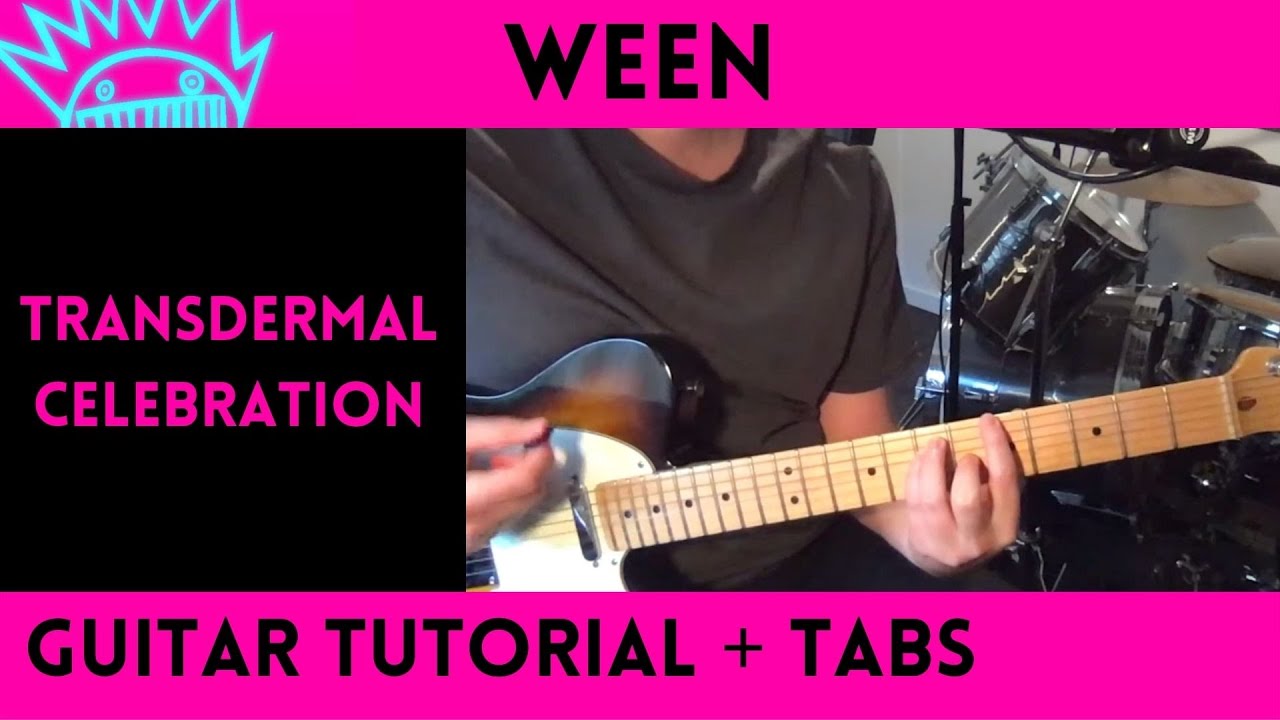 Ween - Transdermal Celebration (Guitar Tutorial) - YouTube