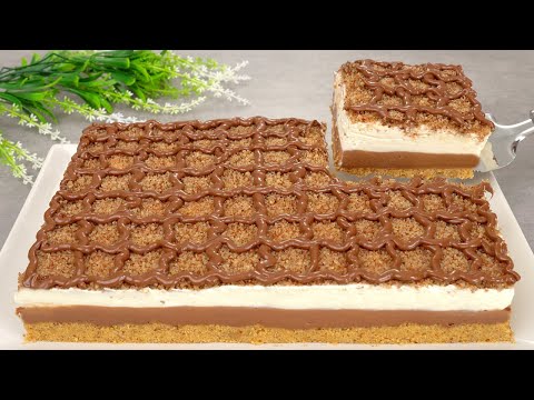 5 dakikada pasta! Bu pastayı her gün yapacaksın. FIRIN OLMADAN! Basit ve lezzetli