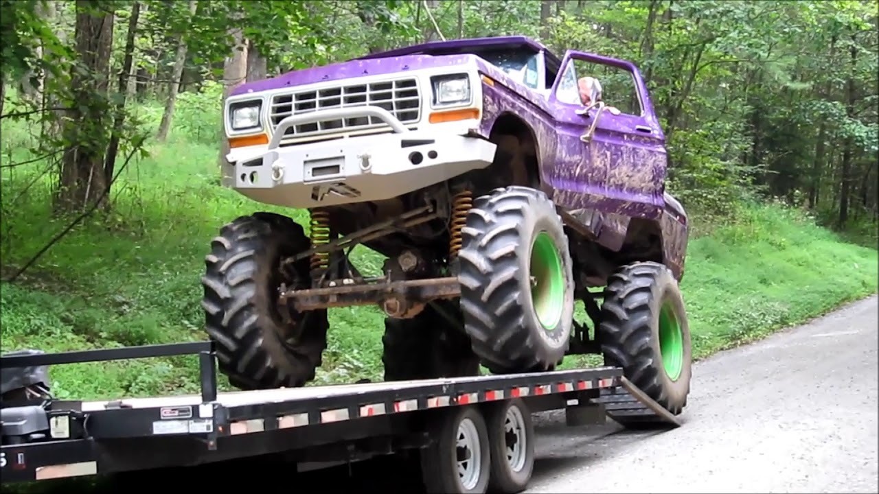 2019 JEFFREYS PRE BOG UNLOADING & PREP OF MUD TRUCKS - YouTube