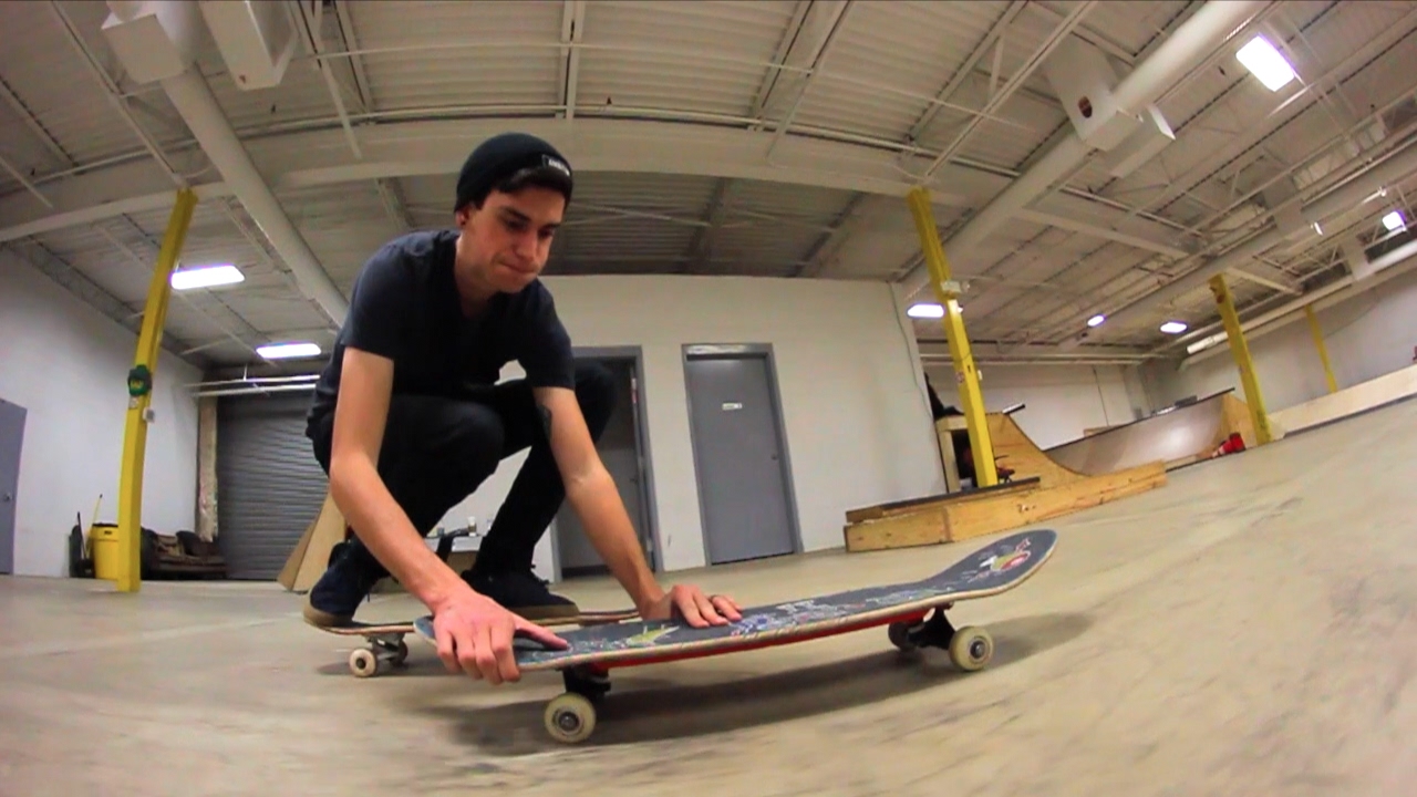 HANDBOARDING A FULL-SIZED SKATEBOARD! - YouTube