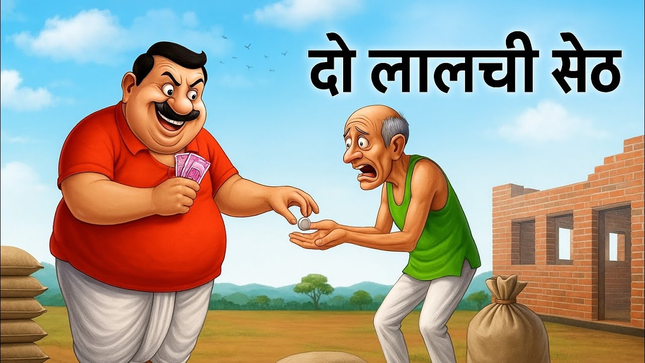 दो लालची सेठ | DO LALCHI SETH | Hindi Story | Hindi Kahani | Moral ...