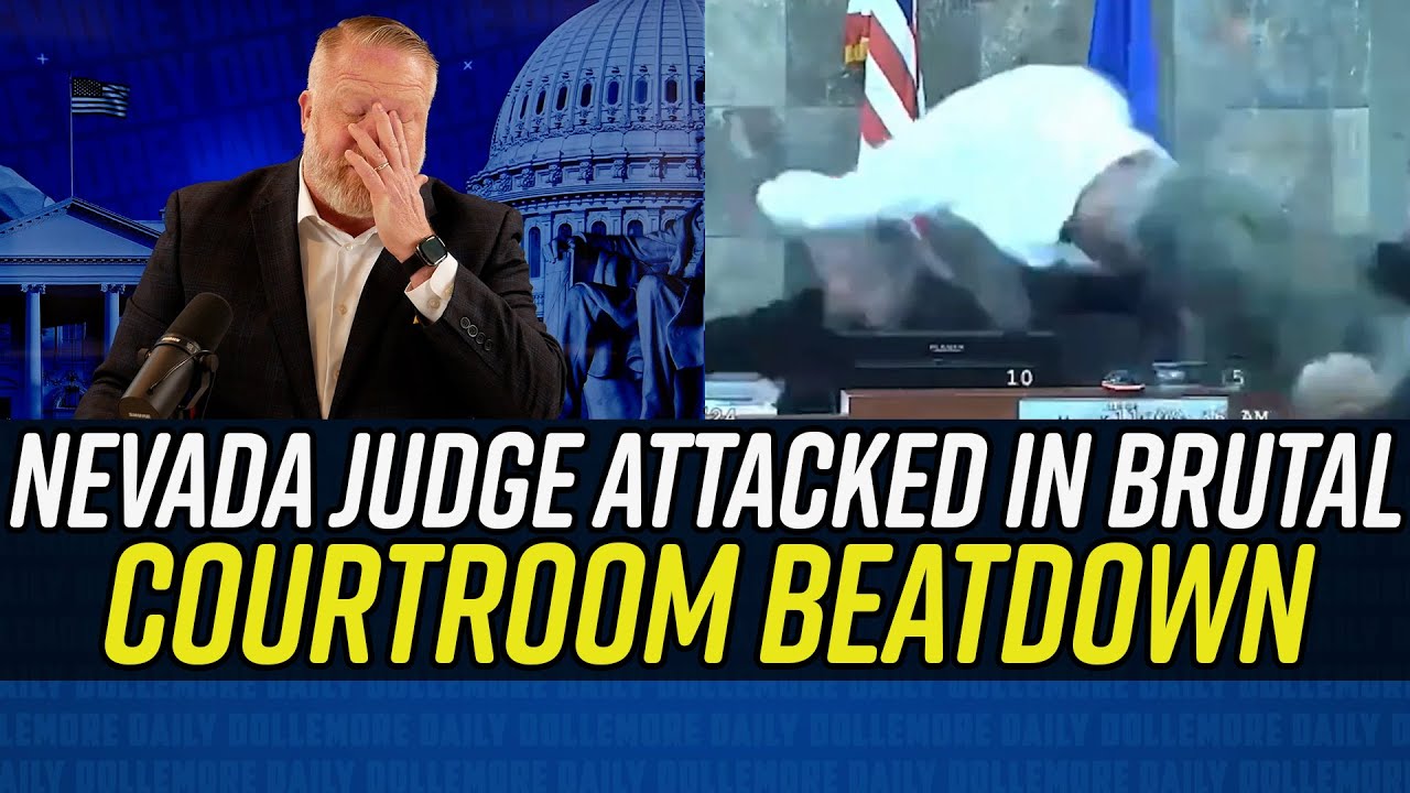 Nevada Judge BRUTALLY ATTACKED in Viral Courtroom Moment!!! - YouTube