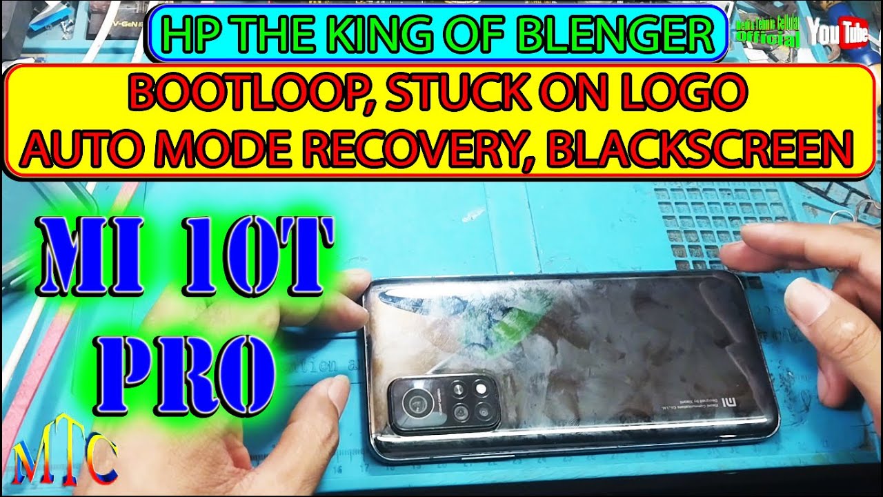 MI 10T PRO BOOTLOOP, STUCK ON LOGO, AUTO MODE RECOVERY, BLACKSCREEN ...