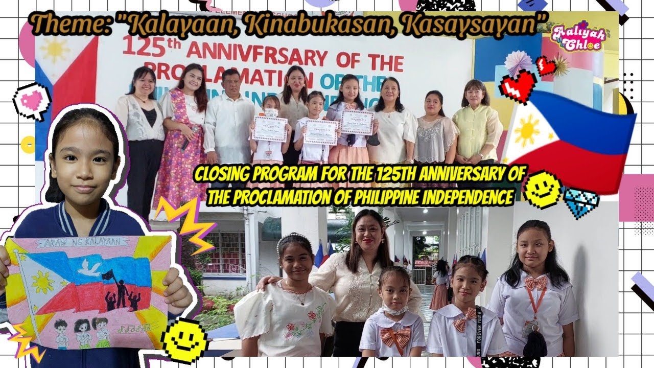 Closing Program for the 125th Anniversary of the Proclamation of ...