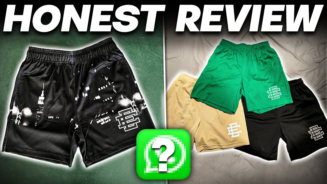 Unboxing + Reviewing FAKE 1:1 EE Shorts (Eric Emmanuel) ONLY $15 ...