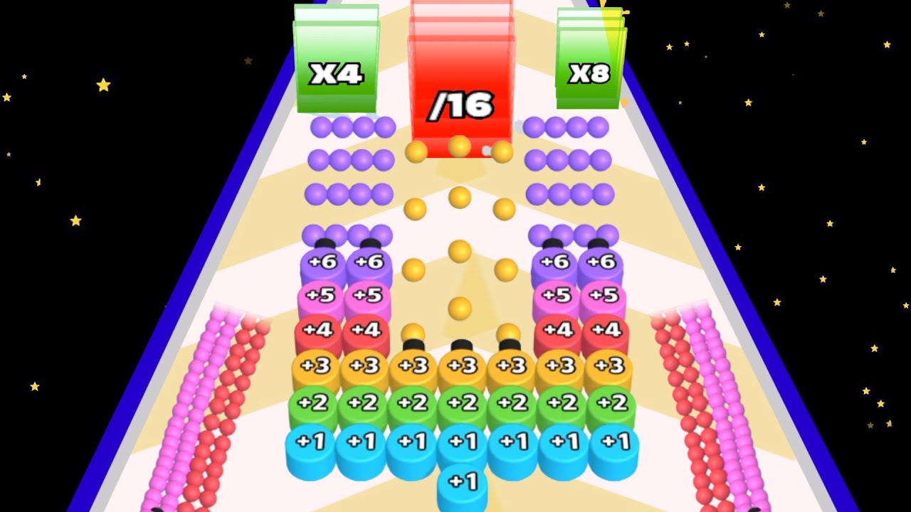 Satisfying Mobile Game/ Sticky Numbers 3D highest score Max Levels part ...