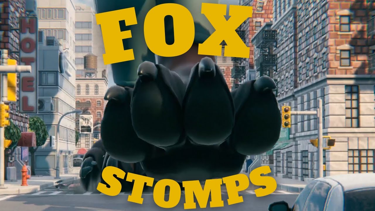 Giant Fox Girl Rampage - YouTube