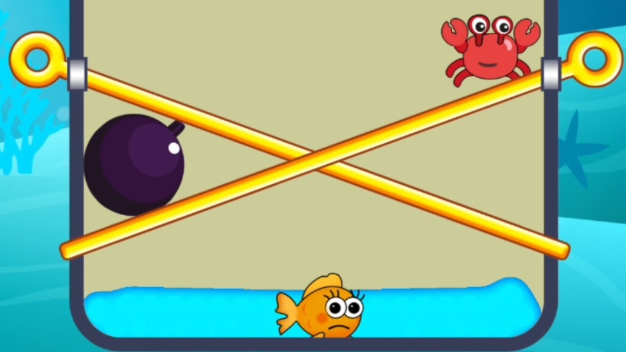 fishdom / love fish game save the fish pull the pin rescue the fish 🐠🐋🐟 ...