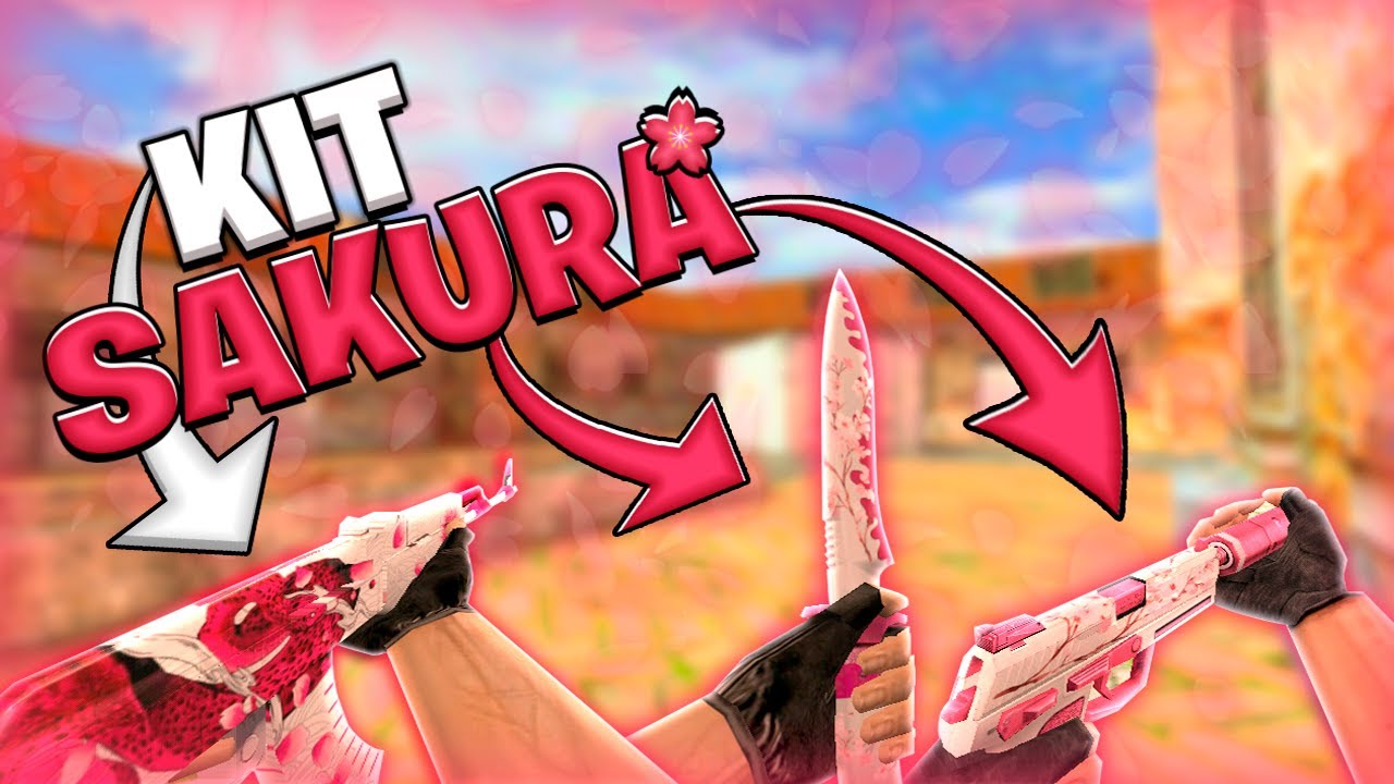 KIT SAKURA DEFAULT V1 🌸 P/ CS 1.6 (PCFRACO/ANDROID) - YouTube