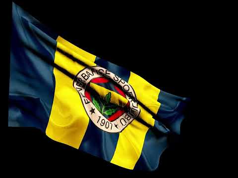 dalgalanan fenerbahçe bayragı