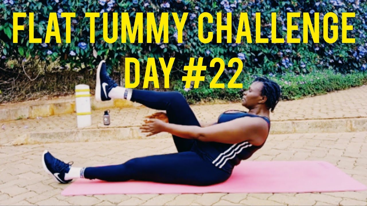 Flat Tummy Challenge #22 - YouTube