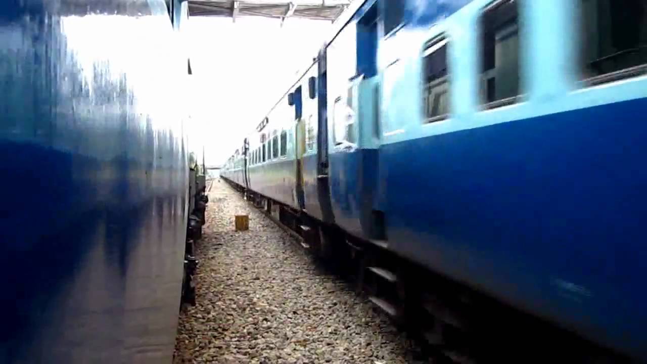 Brindavan Express above 100 kmph - YouTube