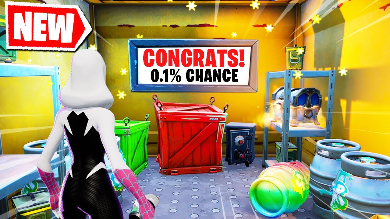 The *VAULT LOOT* ONLY Challenge (overpowered) - YouTube