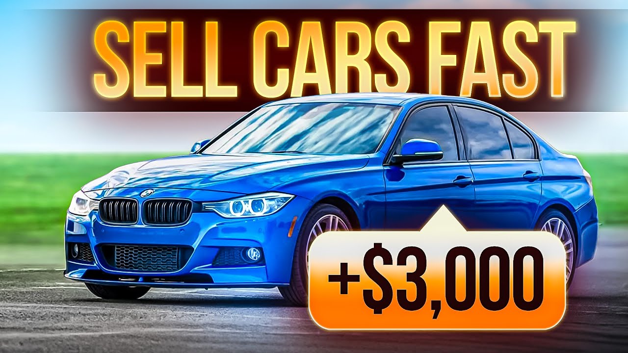 How To Sell Cars Fast On Facebook Marketplace - YouTube