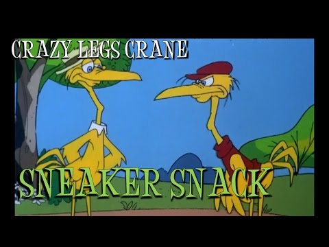 Crazy Legs Crane in Sneaker Snack