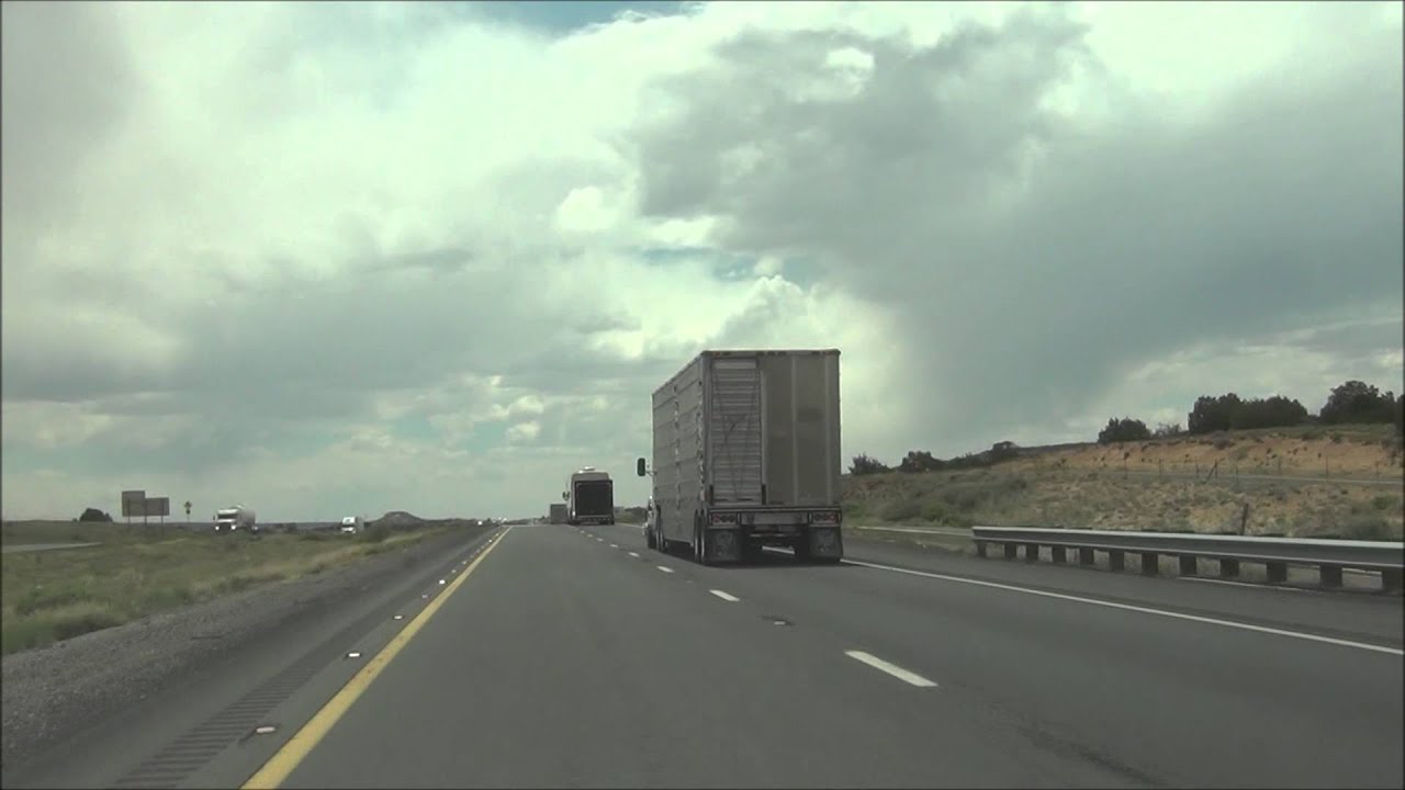 Arizona - Interstate 40 West - Mile Marker 359-350 (5/18/15) - YouTube