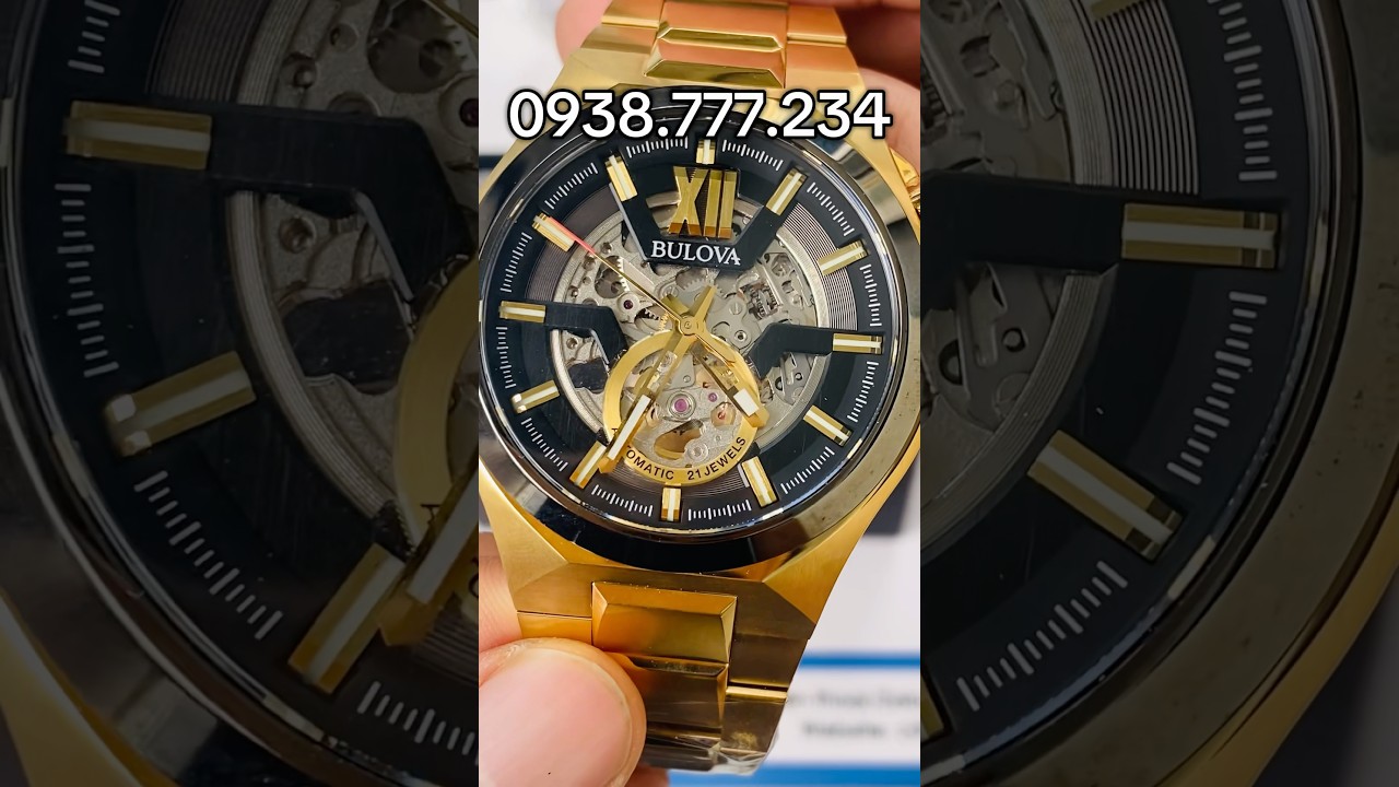 Bulova Automatic 98A178 | CITY WATCH | LH: 0938777234 (zalo) - YouTube