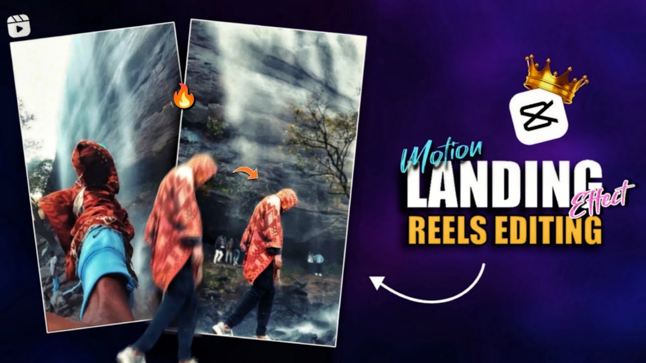 Motion Landing Effect Reels Editing 🔥 || Instagram Reels Video Editing ...
