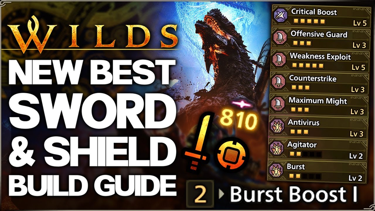 Monster Hunter Wilds: Best Sword and Shield Build Guide (Title Update 4 ...