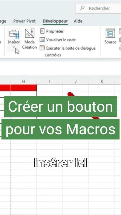 Créer un bouton pour automatiser vos MACROS sur Excel en quelques ...