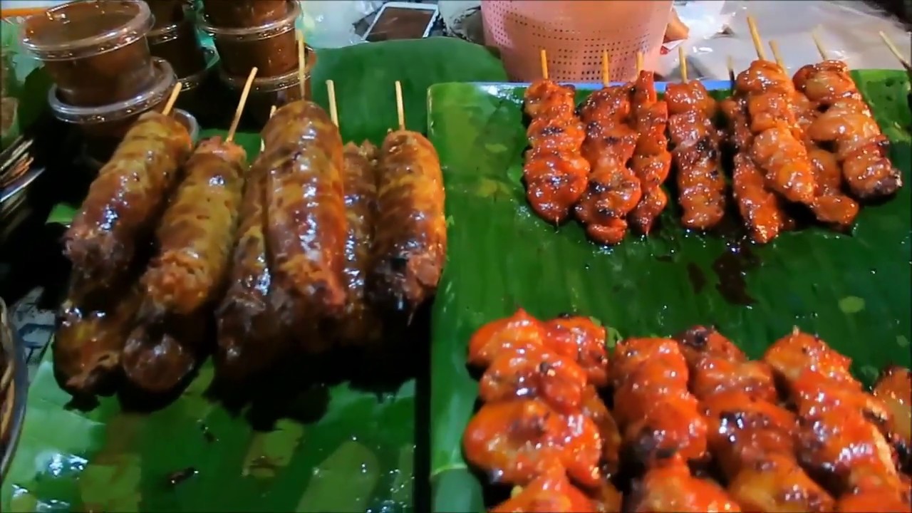 Chicken Livers Grilled Thai Style - YouTube