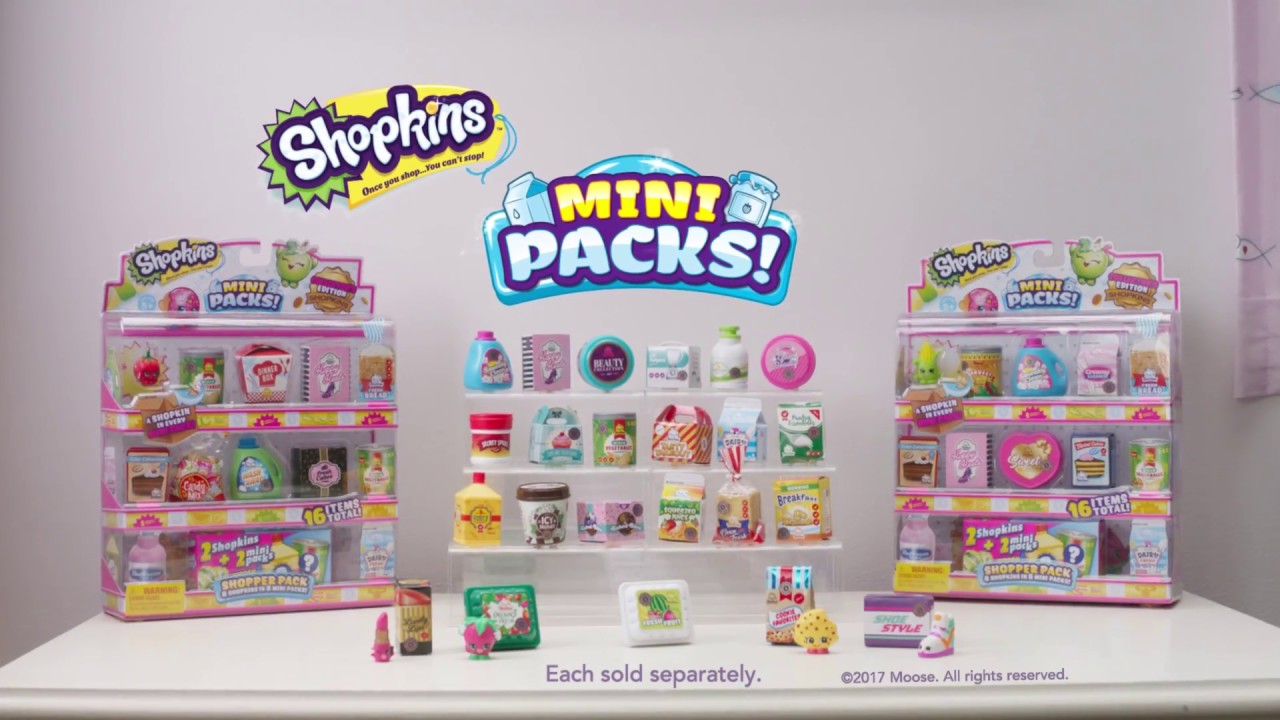 SHOPKINS | Mini Packs | S10 TVC Apple Blossom - YouTube