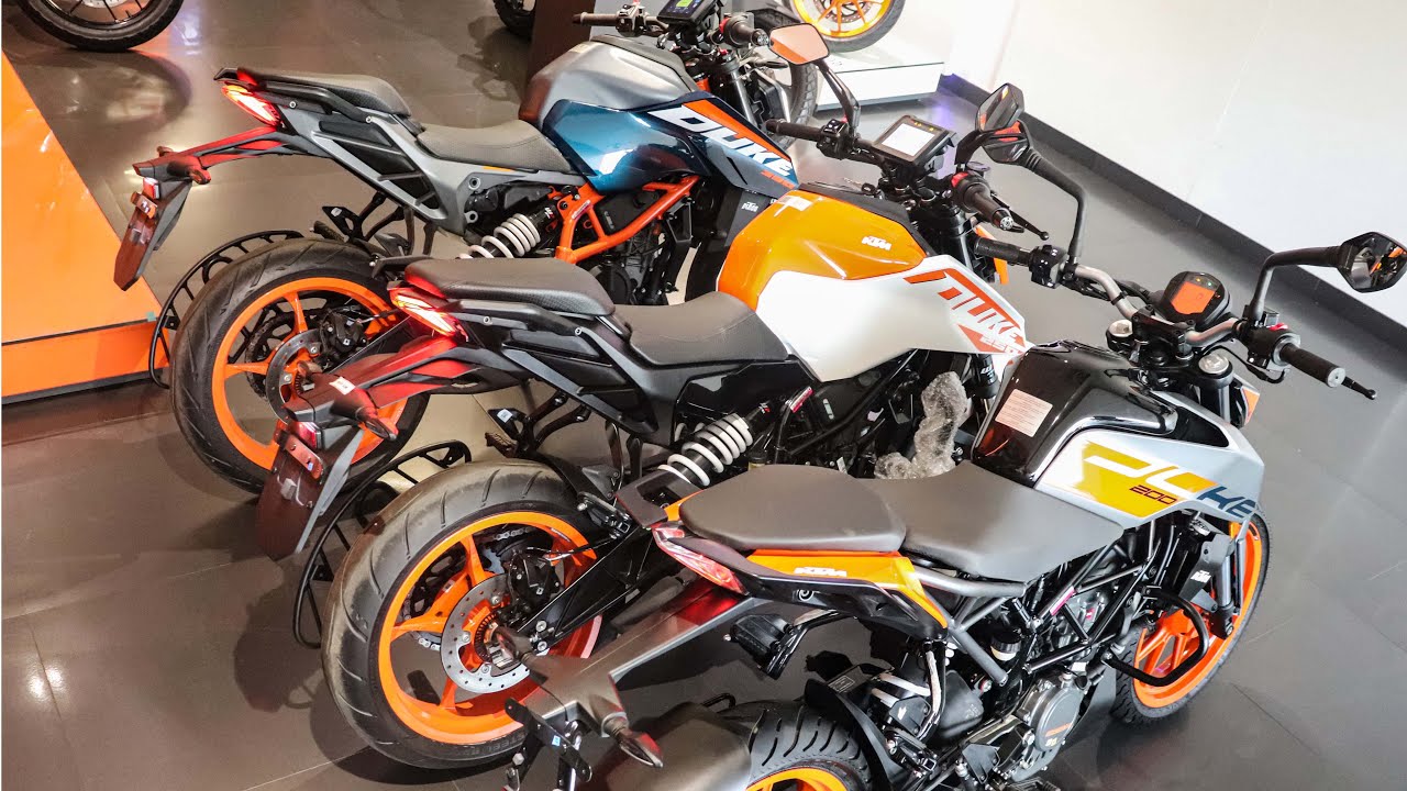 2024 New Model KTM Duke 390 VS Duke 250 VS Duke 200🤔Detailed Comparison ...