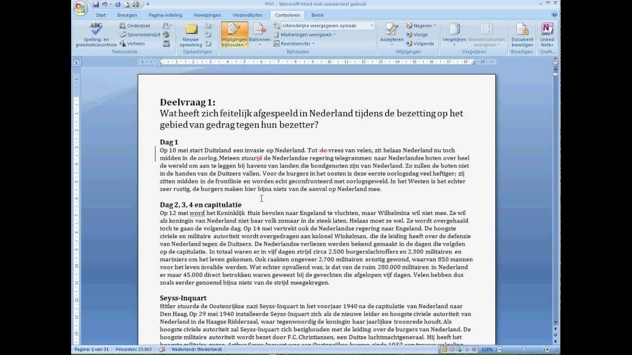 redigeren van (huis)werk deel 1.avi - YouTube