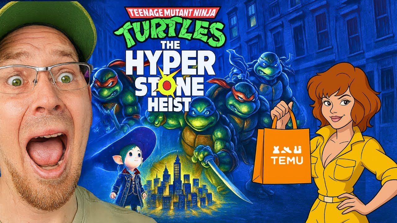 Teenage Mutant Temu Turtles 🐢 | 🍕 TMNT Hyperstone Heist 2 Player ...