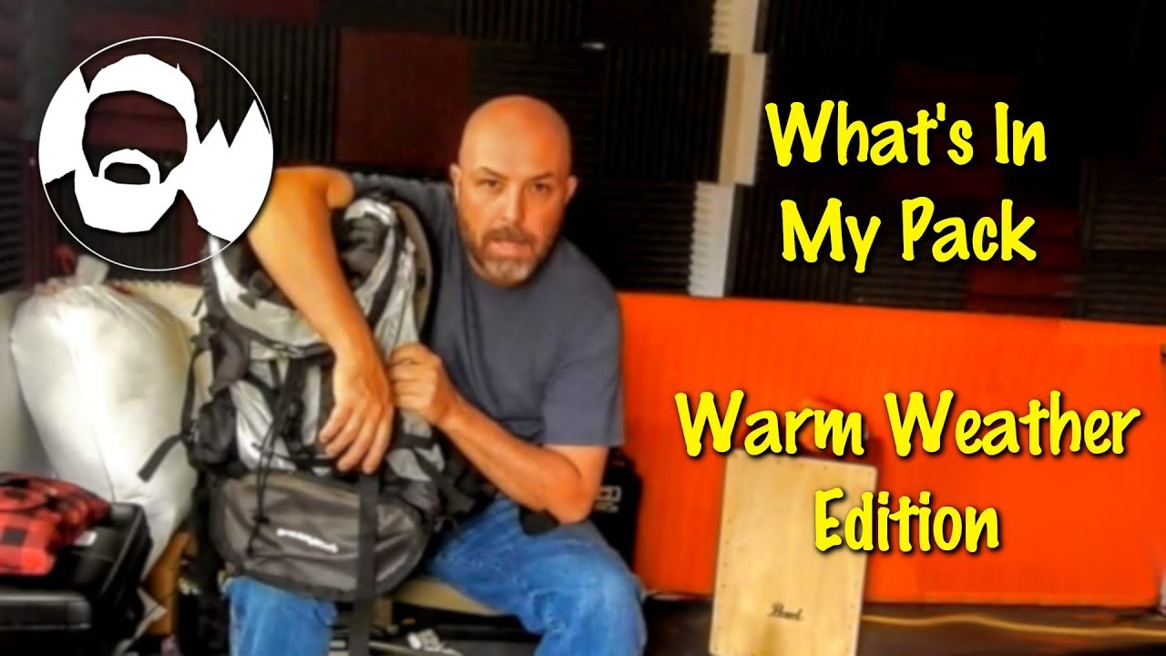What's in My Pack | Warm Weather Edition - YouTube