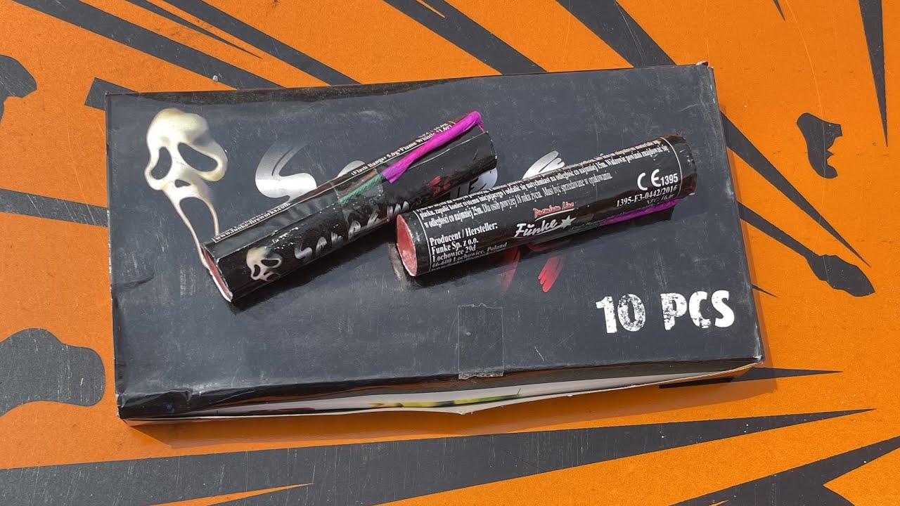 Scream 5 Small : Funke Fireworks : Whistle Preburner - YouTube