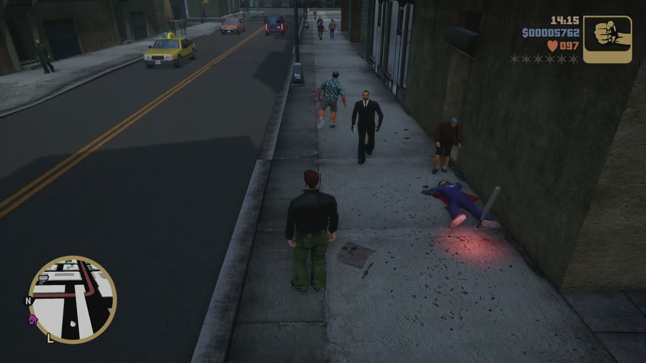 NPC Shoots NPC (Grand Theft Auto 3 PS5) - YouTube